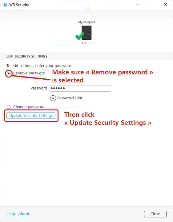 WD Decryption Instructions | Ibas Ontrack
